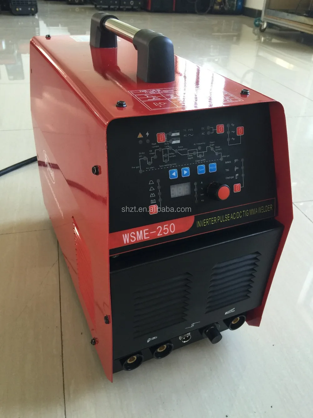 Aluminum Welding Machine Wsme-250 Inverter Pulse Ac Dc Tig Welder Tig ...