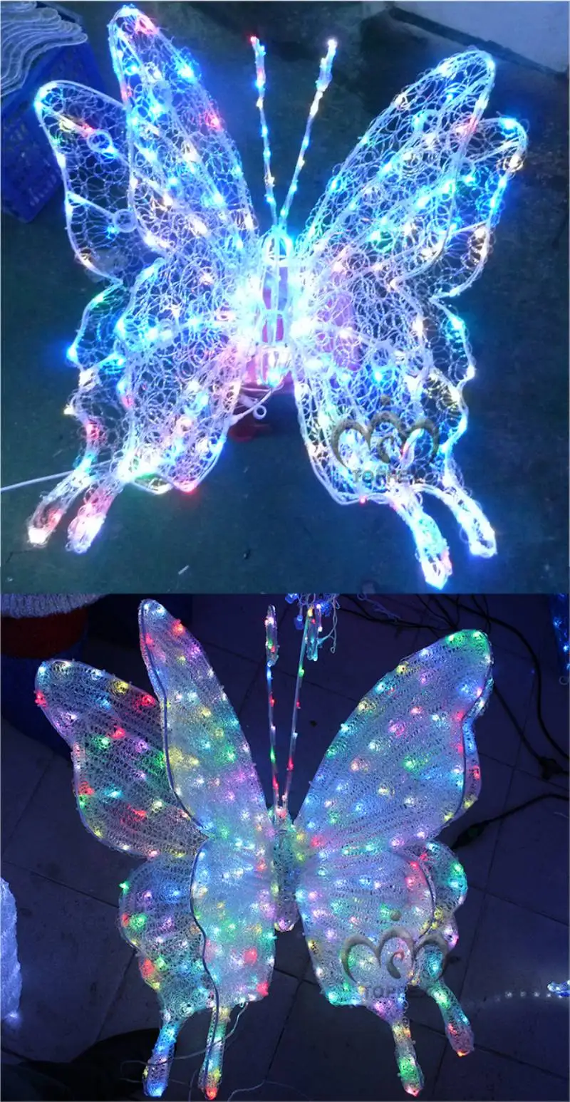 Most Popular Decoration 3D Glowing Wedding Lighted butterfly| Alibaba.com