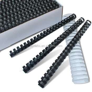 12mm (1/2") 21 Rings Plastic Spiral Binding Comb - Buy Plastic Binding ...
