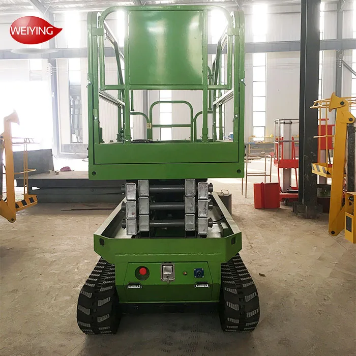 Electric Hydraulic Motor Crawler Scissor Lift Platform - Buy Crawler ...