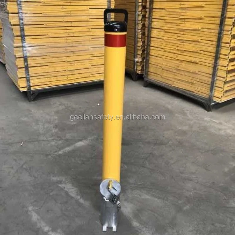 Remote Controlled Automatic Electric Bollards/retractable Bollard ...