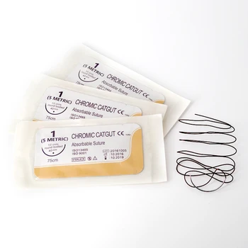 Usp Sizes Absorbable Surgical Chromic Catgut Suture Thread - Buy ...