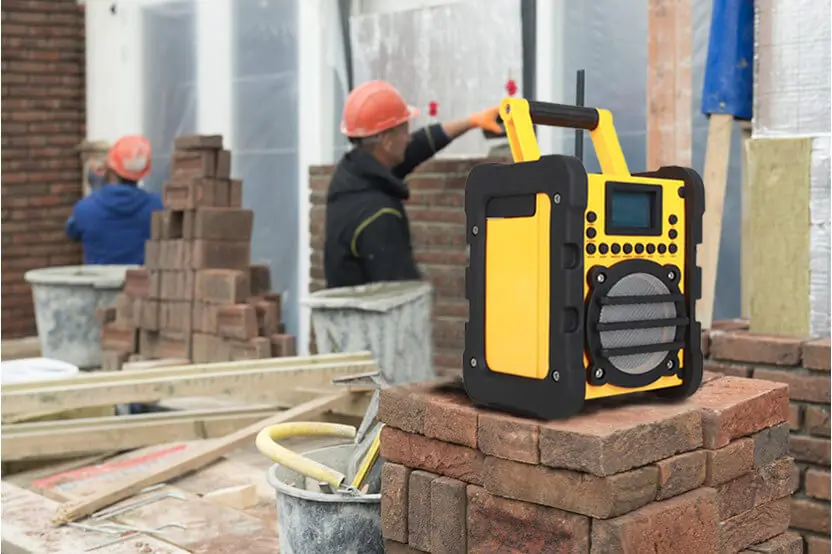Heavy Duty Site Outdoor Bt Worksite Radio Wifi Internet Radio Fm/dab ...