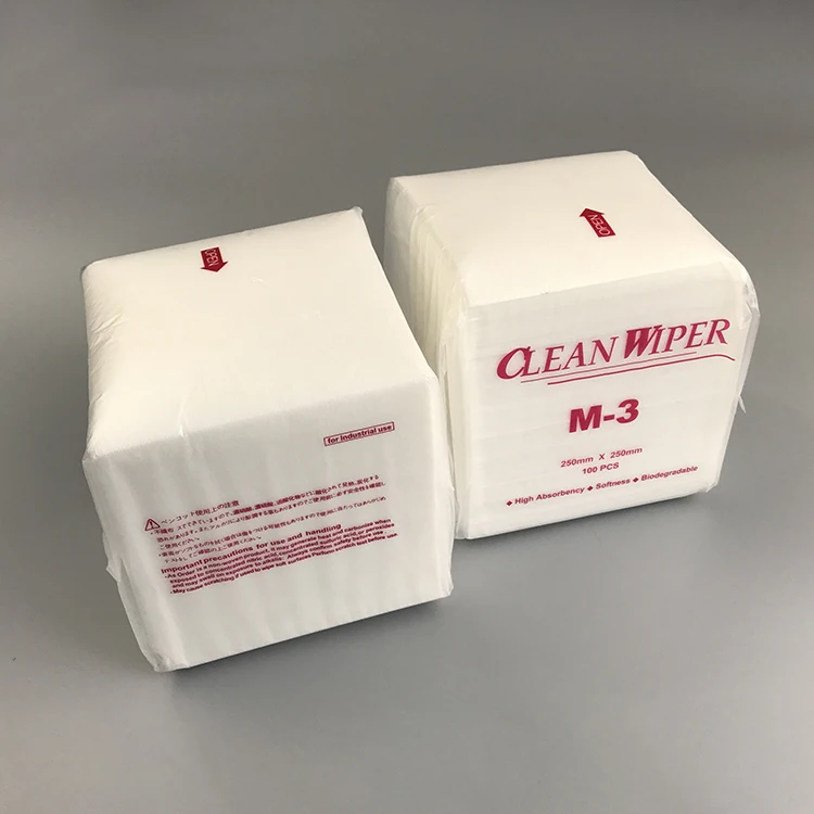 Replaced Bemcot M-3 70% Polyester 30% Viscose Cleanroom Wipes - Buy ...