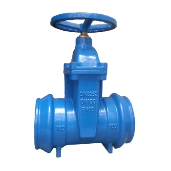 Ductile Iron Resilient Seated Double Socket Gate Valve 160mm - Buy ...