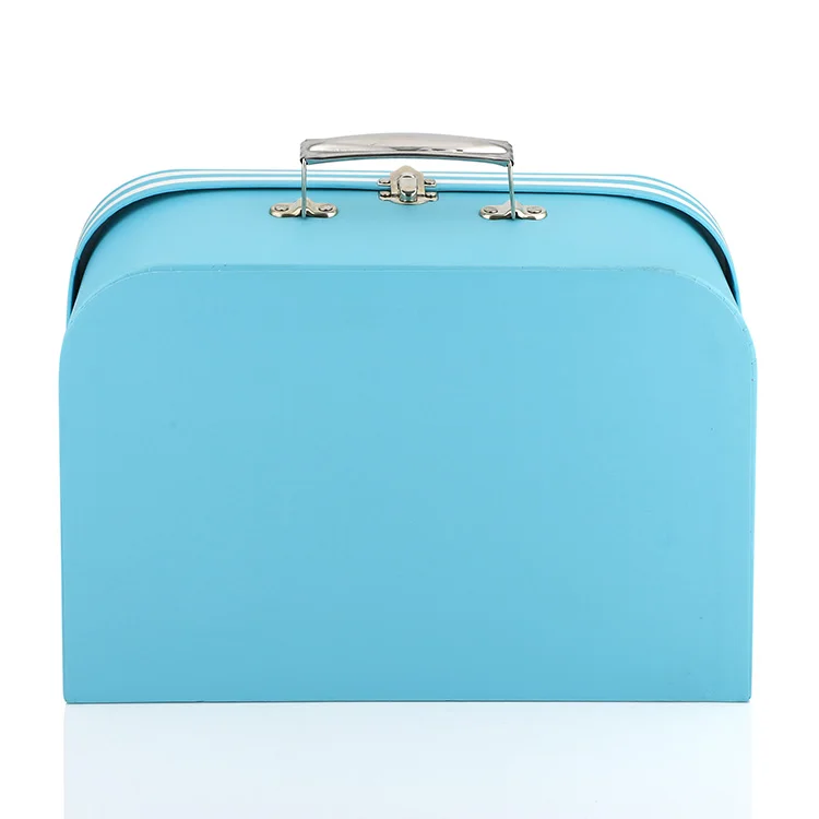 Wholesale Custom Kids Cardboard Foldable Travel Suitcase Toy Storage ...