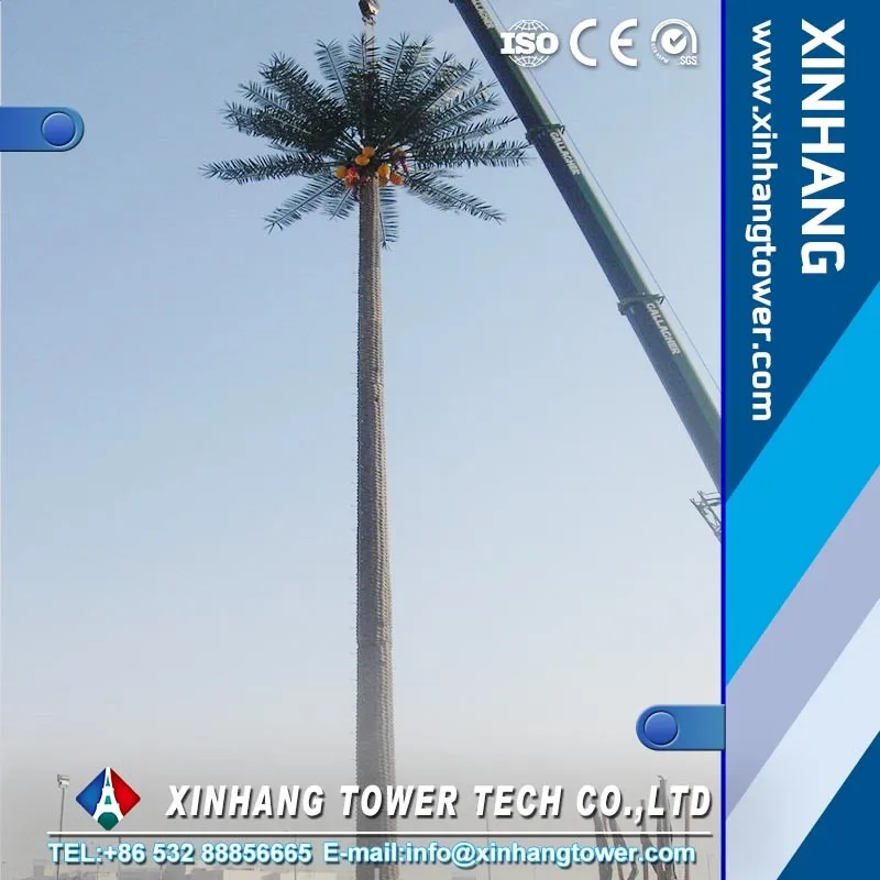 30m Date Palm Tree Monopole For Etisalat Uae - Buy Palm Tree Monopole ...