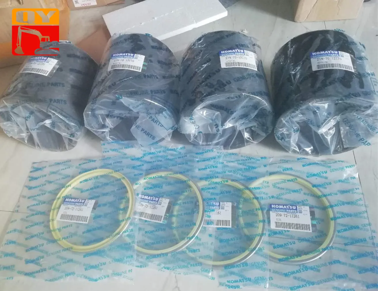 QIANYU 굴삭기 PC1250-8 부싱 21N-70-12170 209-72-11261 인감 팔 양동이 부싱| Alibaba.com