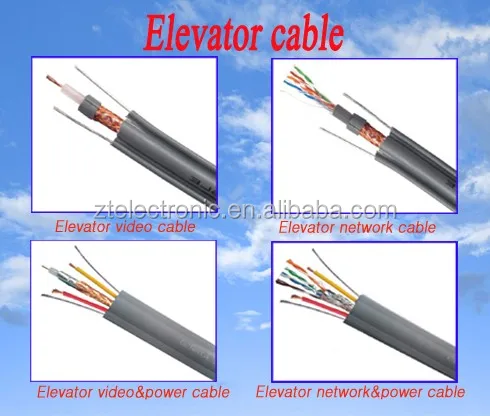 Elevator Cable Electric Wire Construction Hoist Parts Copper Wire For ...