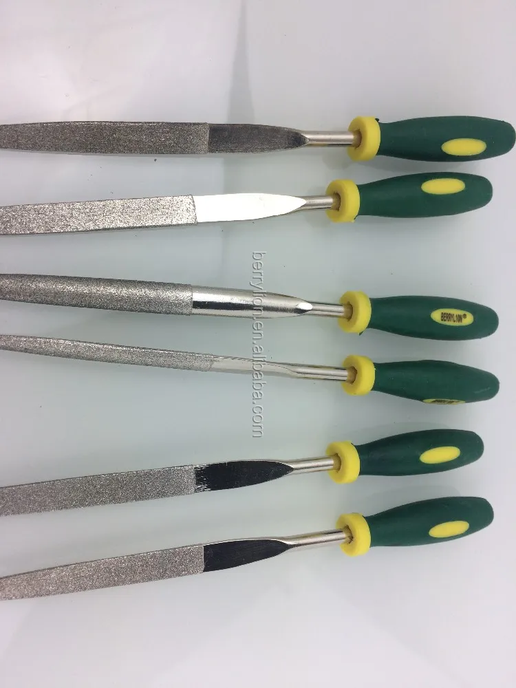 Berrylion Half Round Diamond File Length 140mm With Soft Grip - Buy ...