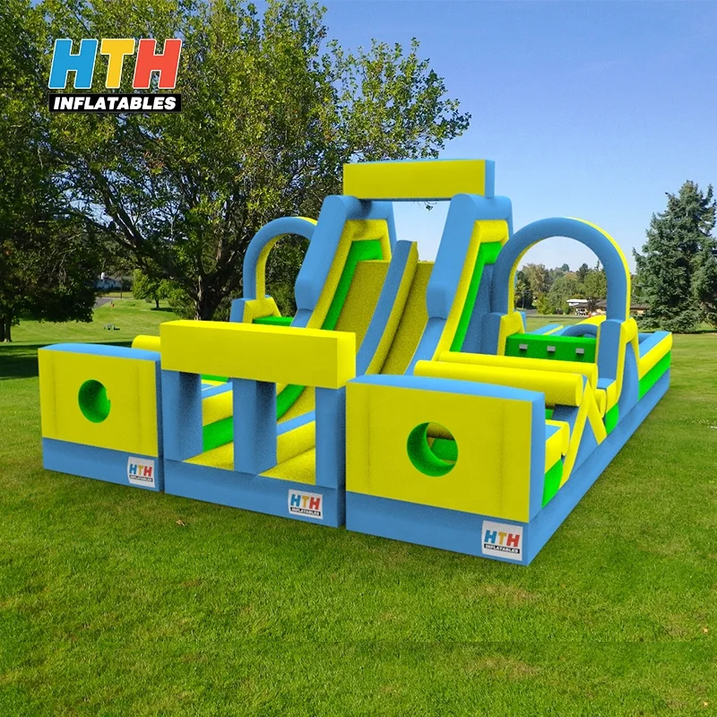 Adrenaline Rush Inflatable Obstacle Course - Fun for All Ages