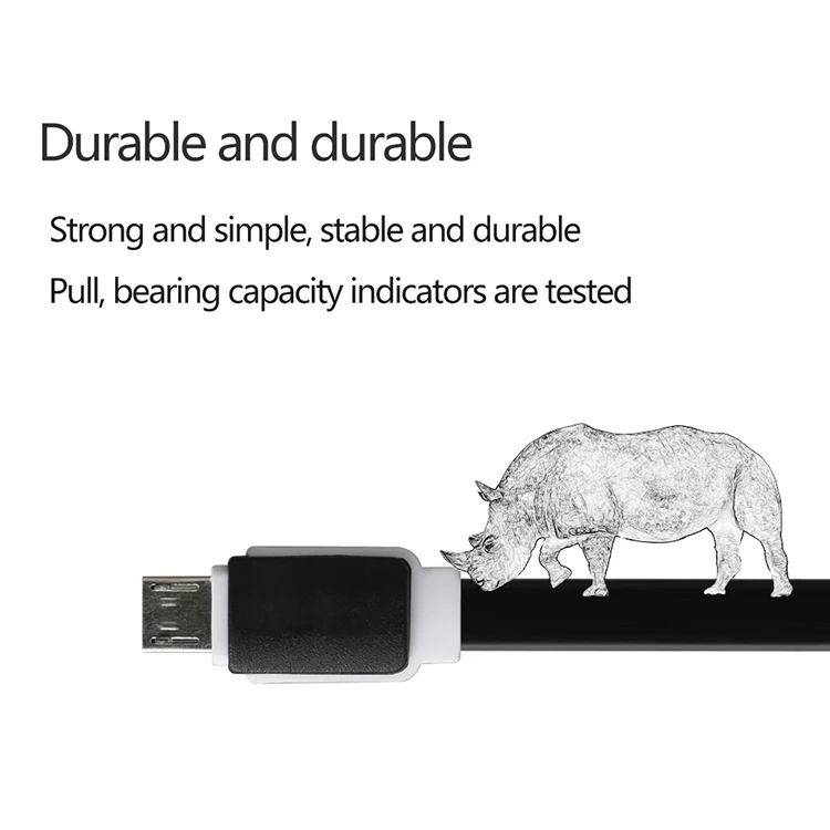 Ultra Thin Data Cable Double Sided Micro Usb Data Cable - Buy Micro Usb ...