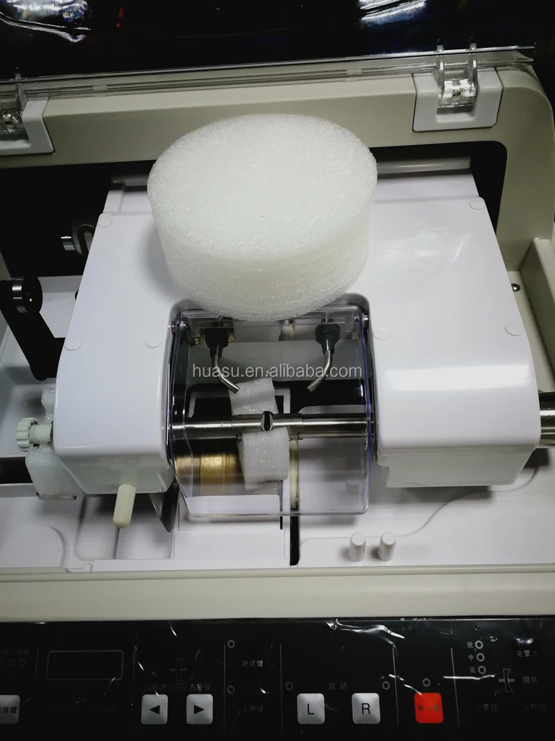 China Automatic Lens Edging Optical Grinding Cutting Machine For Pc Cr ...