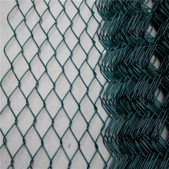 Dark Green Pvc Coated Chain Link Wire Mesh Fence - Buy Pvc Coated Chain ...