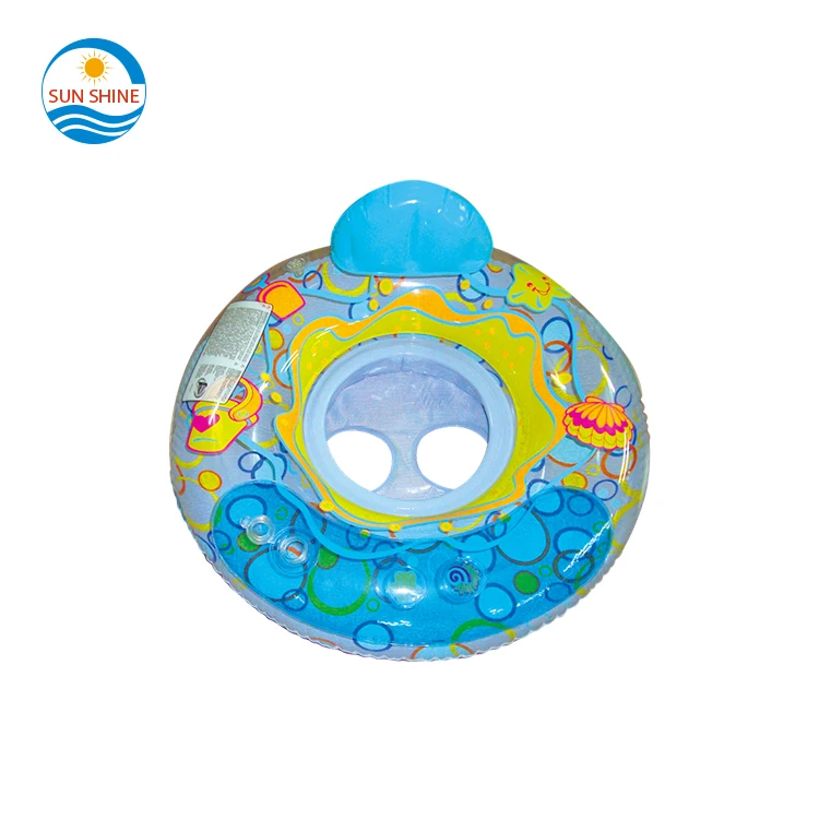 Pvc Inflatable Double Circle Baby Swimming Ring / Baby Water Inflatable ...