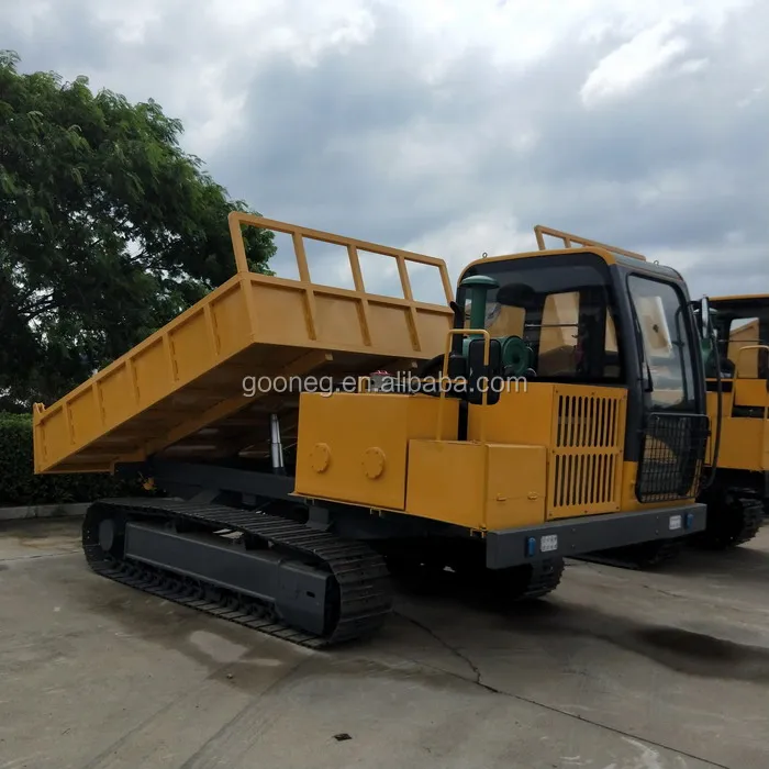 Second Discount Price 10 Tons Crawler Dumper Tracked Carrier For Mud ...
