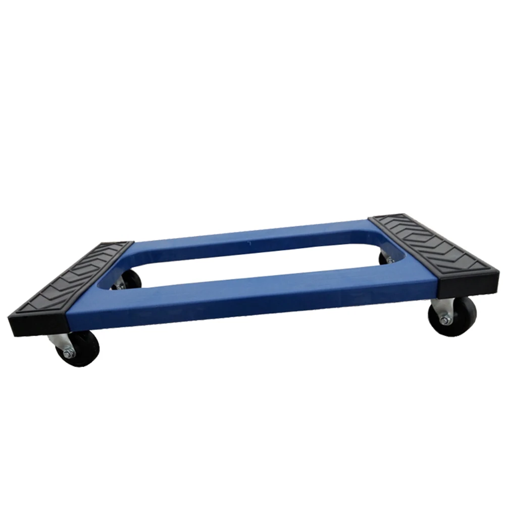 Heavy Duty 4-Wheel Stackable Plastic Dolly Cart for Tools, OEM Support