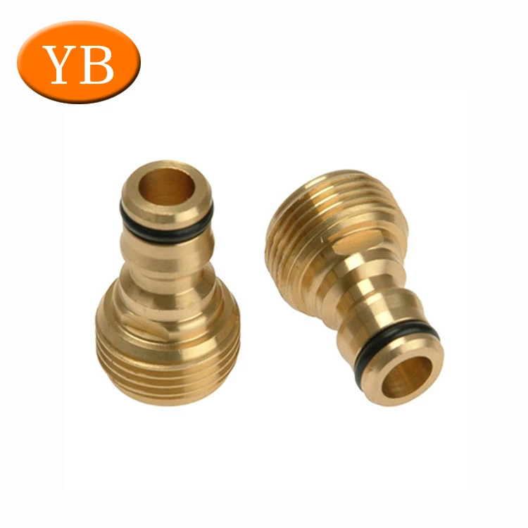 Brass Hose Tap Connector 1 Inch To 3 4 Inch Garden Water Hose Thread