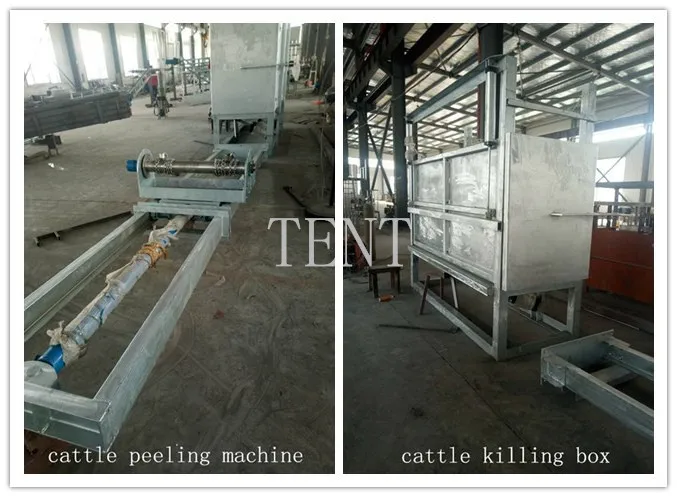Hot Selling Pneumatic Lifting Platform for Cattle Slaughterhouse ...