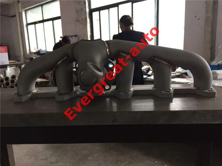 Stainless Steel 304 Exhaust Manifold 070253017 070253017a For Vw 2.5 R5 ...