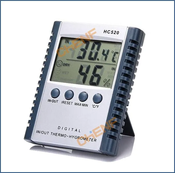 Factory Best Price Hc520 Digital Thermometer Hygrometer,Wall Clock ...