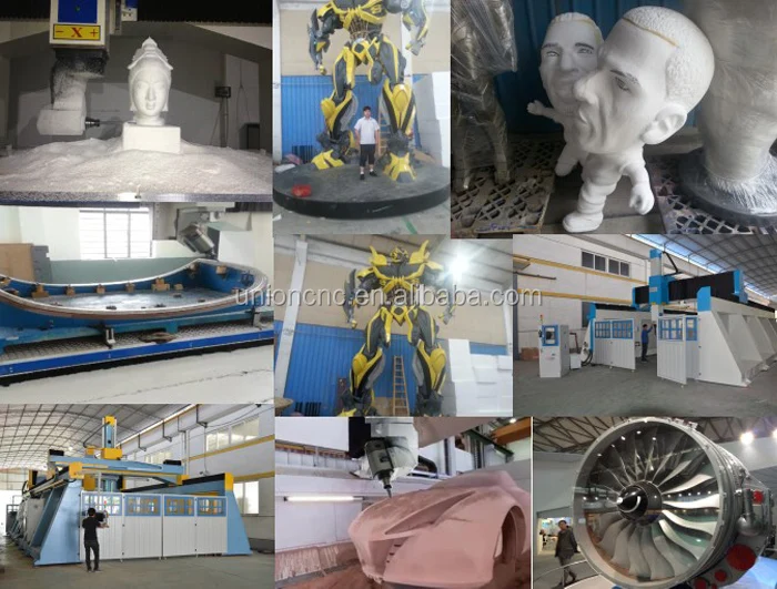 3d Sculpture 6 Axis Robot Arm Cnc Engraving For Wood Foam Stone - Buy 5 ...