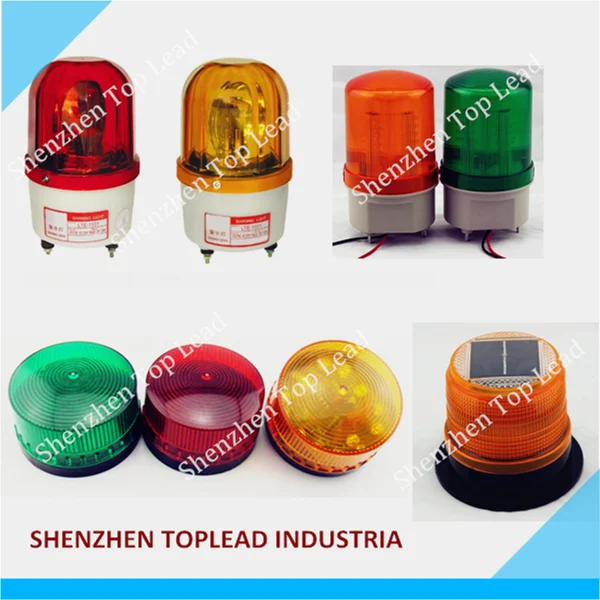 Rotary Warning Light Dc12v/24v Ac110v/220v Lte-1103 Rotating Beacon Ltd ...
