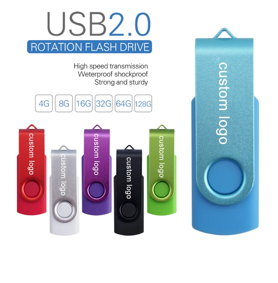 Oem Usb Flash Memory Pen Drive 1gb 2gb 4gb 8gb 16gb Cheap Swivel Flash ...