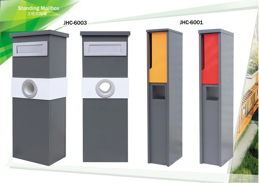 Foshan Jhc Wood Post Box/outdoor Free Standing Timber Mailbox/letterbox ...