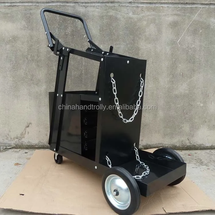Hand Trolly Push With Handle Welding Cart - Buy Welding Cart,With ...