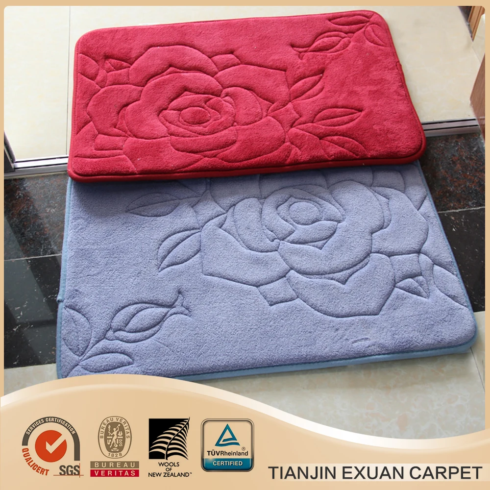 Water Absorb Foam Door Mat For Bath Room - Buy Memory Foam Door Mat ...