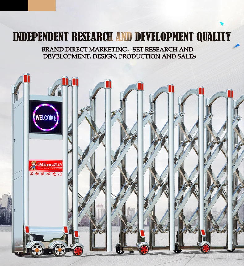 Stainless Steel Factory Main Gate Designs With Intensification ...
