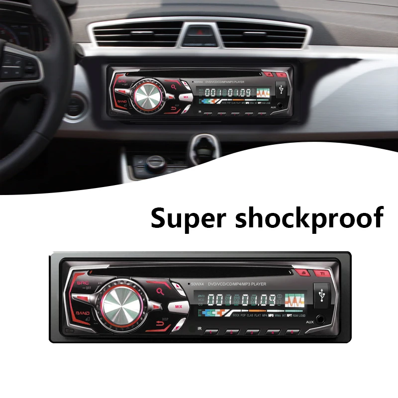 Hot Products 1 Single Din Dc12v Car Dvd Player Universal With Usb/sd Bt ...