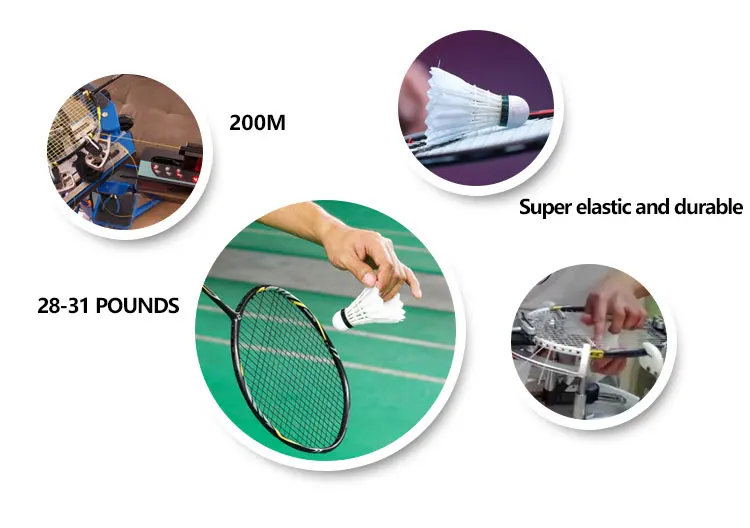 Wholesale Brand Nylon Badminton String - 200m Factory Roll