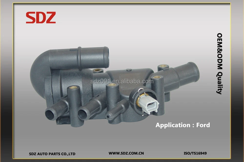 Thermostat Housing Coolant Flange Oe No. 1089797 Or Xs6e9k478af - Buy ...