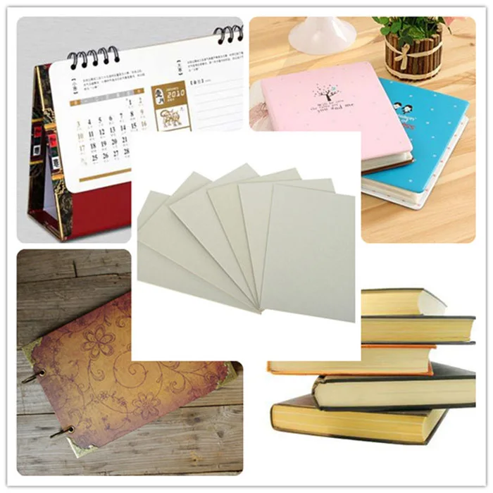 1000gsm Laminated Paper Thickness Grey Board for Crafts
