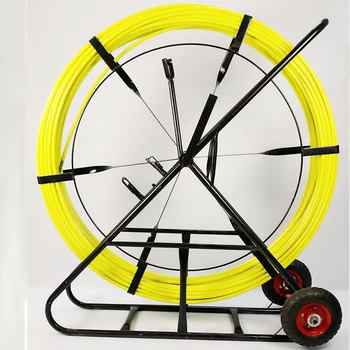 11mm Telecom Cable Push Rod 14mm*250m Copper Wire Traceable Fiberglass ...