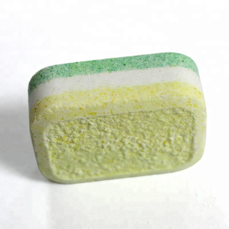 Three Layer Dishwashing/ Dishwasher Tablet 3 Colors Tablet - Buy Three ...