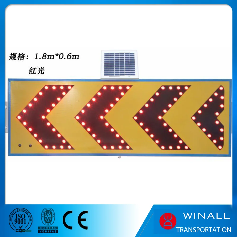Solar Powered Traffic Road Construction Arrow Sign| Alibaba.com
