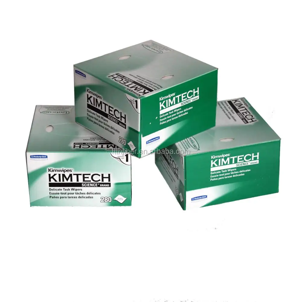 Kimwipes Optical Fiber Cleaning Papers,280pcs Fiber Dust-free Paper ...