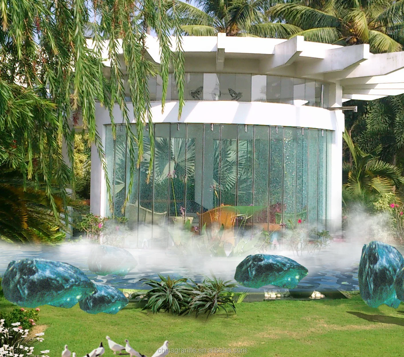 Recycled Landscaping Slag Glass Rocks - Buy Recycled Landscaping Slag ...