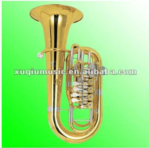 XTA010 Tuba - Premium Yellow Brass, Gold Lacquer Finish