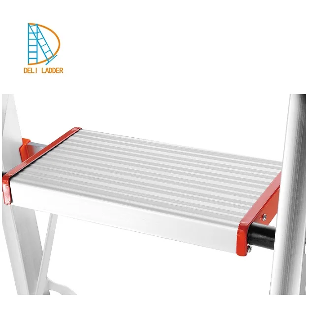 5 Steps Aluminum Home Step Ladder - Durable & Versatile