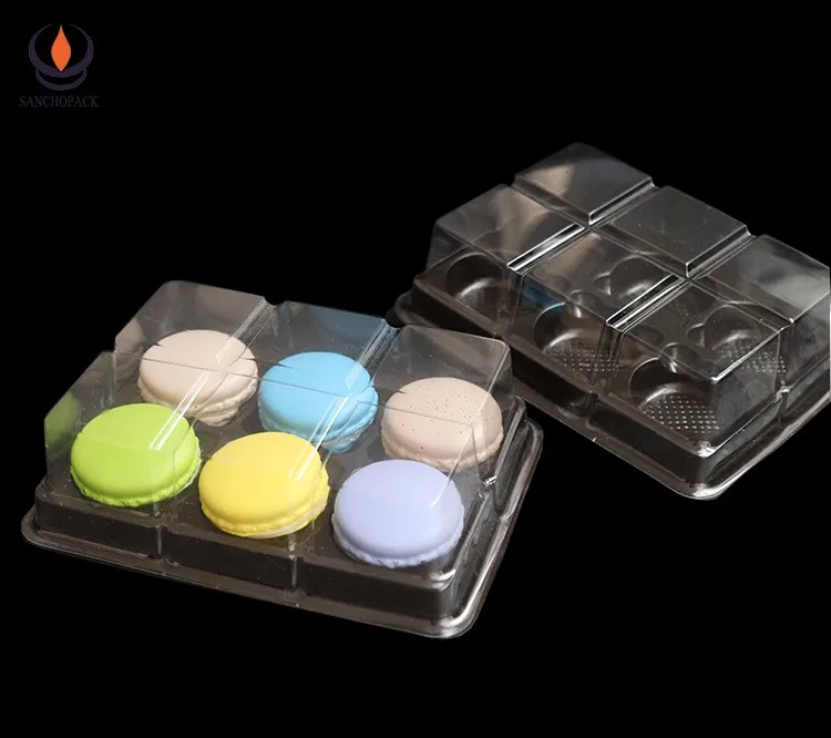 Wholesale Plastic Mochi Food Packaging Box With Bottom And Lid - Buy ...