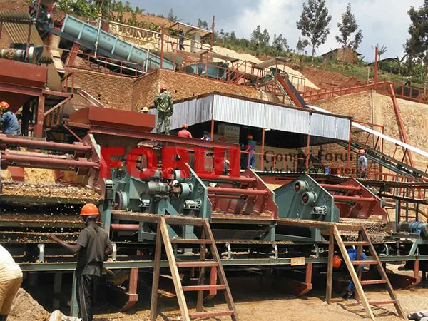 Tantalite Ore Processing Plant in Rwanda - 25-40TPH