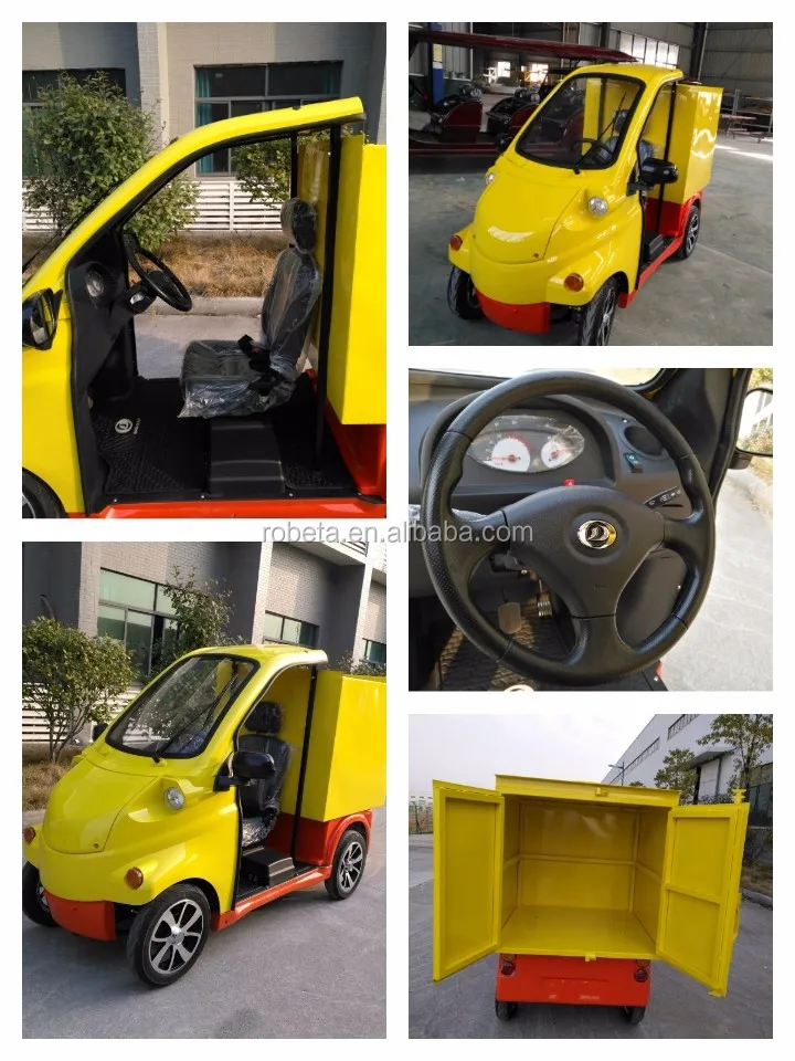 Mini Cargo Express Electrical Delivery Three Wheel Vans/chinese ...