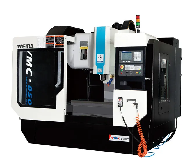 4 Axis Machine Vmc 850 Cnc Vertical Milling Machining Center - Buy 4 ...