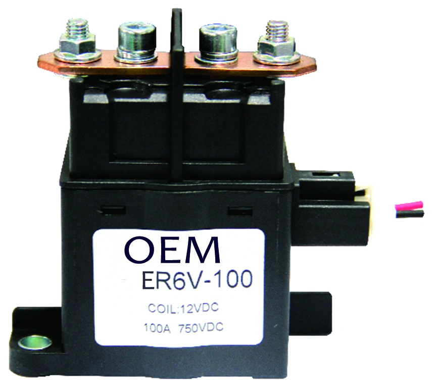Ev/hev 100a Dc Contactor/ Dc Relay 750v - Buy Electric Vehicle Dc ...