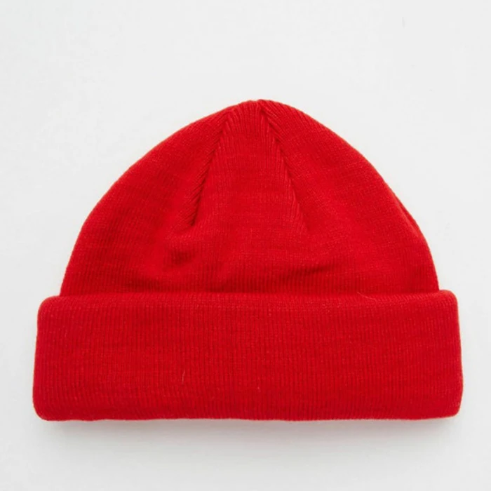 High Quality Red Wool Cable Knit Beanie Hat Custom Winter Hats ...