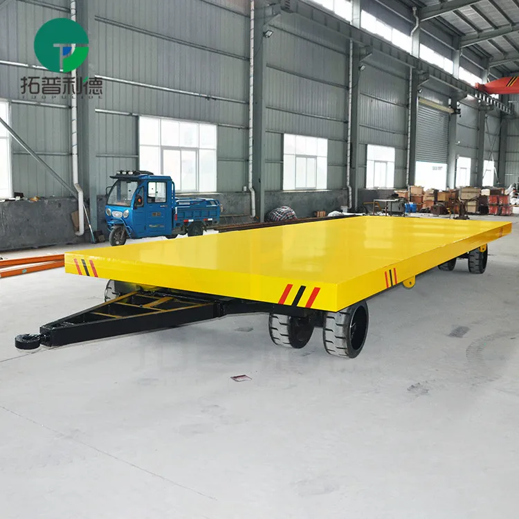 50tons Industrial Material Handling Flatbed Trailers Cart - Buy ...